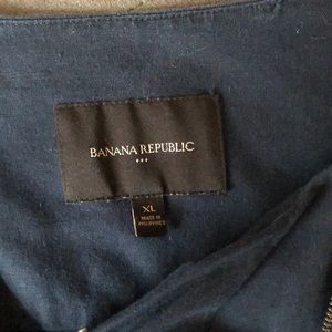 Banana Republic Factory | Jackets & Coats | Banana Republic Navy Blue ...